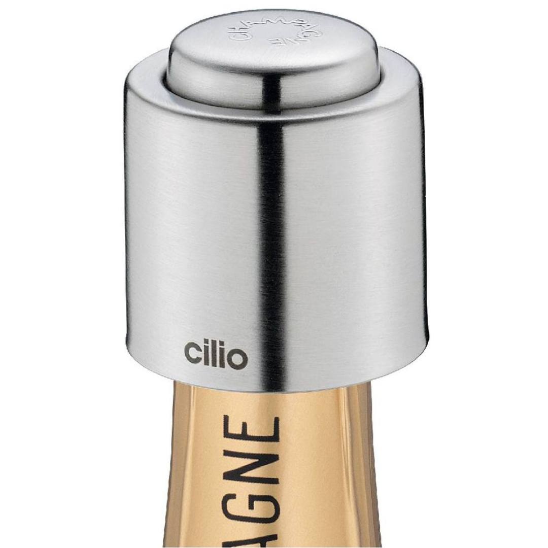 Cilio Champagne Bottle Stopper | Premium Bar Accessories | Mothercity ...