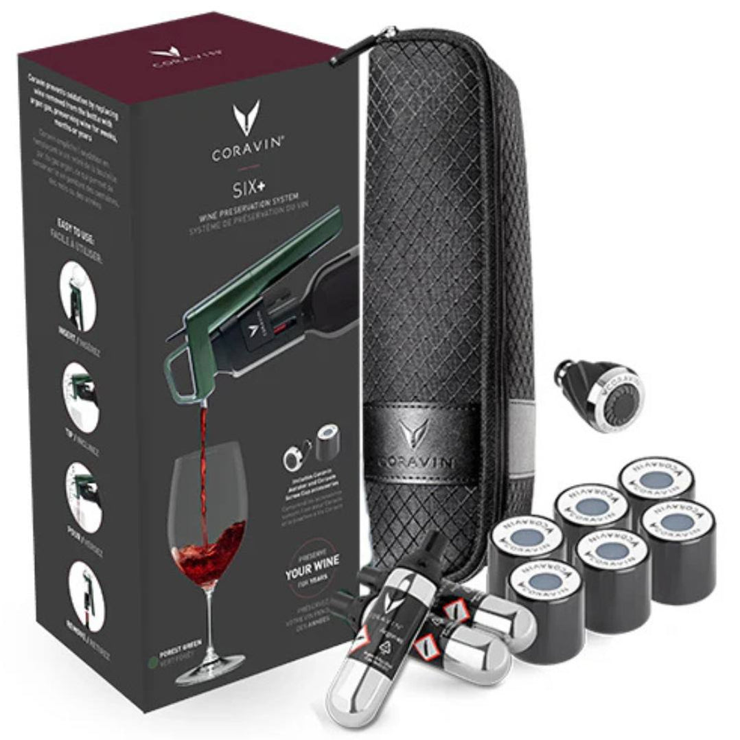 Coravin Timeless Six+ Forest Green | Mothercity Liquor