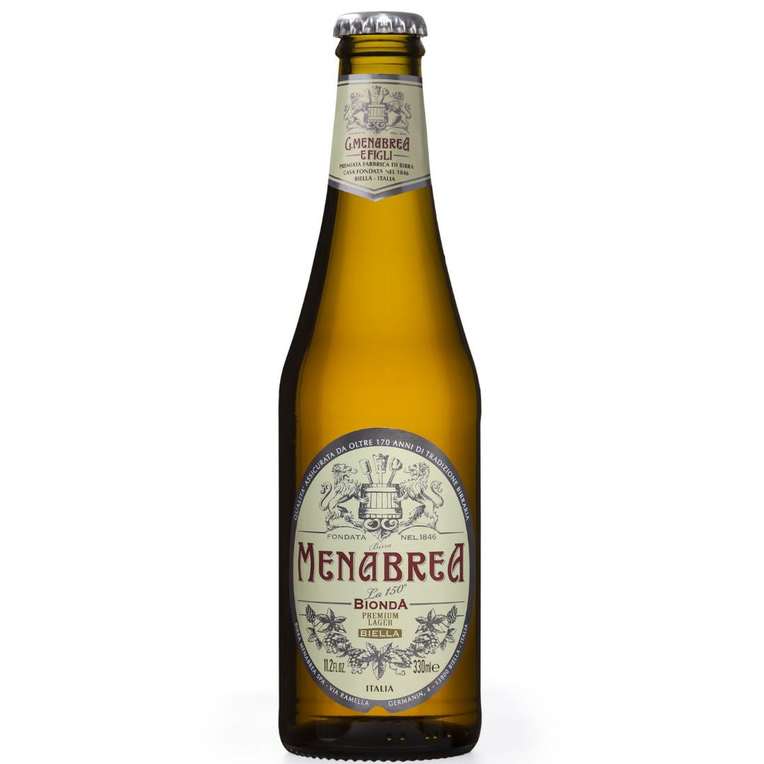 Menabrea Bionda 330ml – Premium Lager Beer | Mothercity Liquor