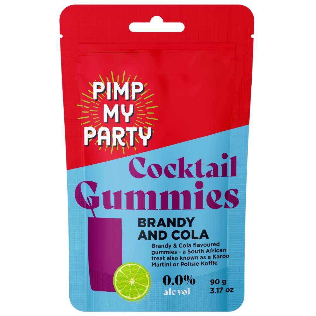 Pimp My Party Cocktail Gummies - Brandy & Cola | Mothercity Liquor