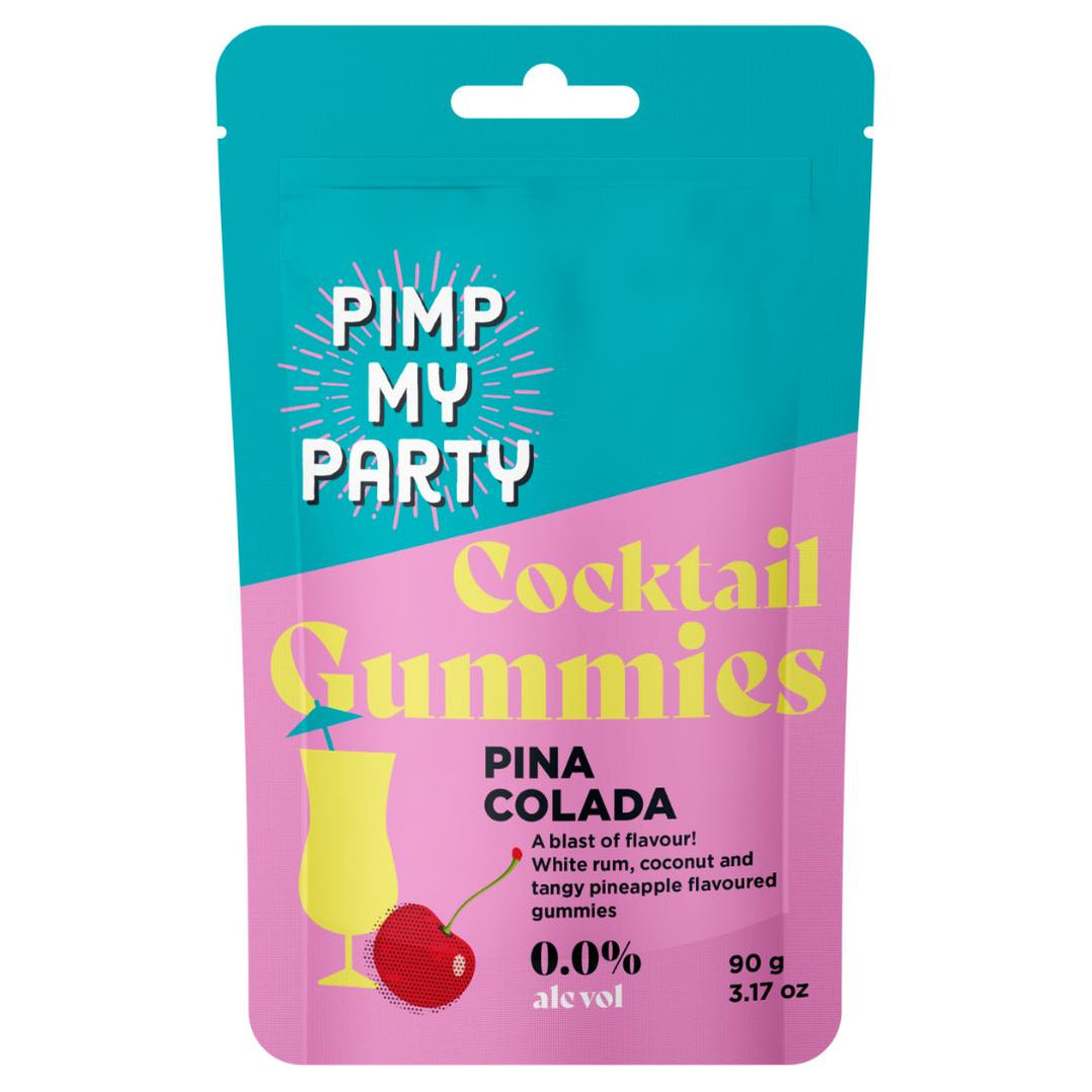 Pimp My Party Cocktail Gummies - Pina Colada | Mothercity Liquor