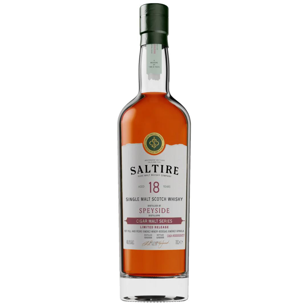 Saltire Speyside 18 Years Old Cigar Malt Limited Series - Limited ...