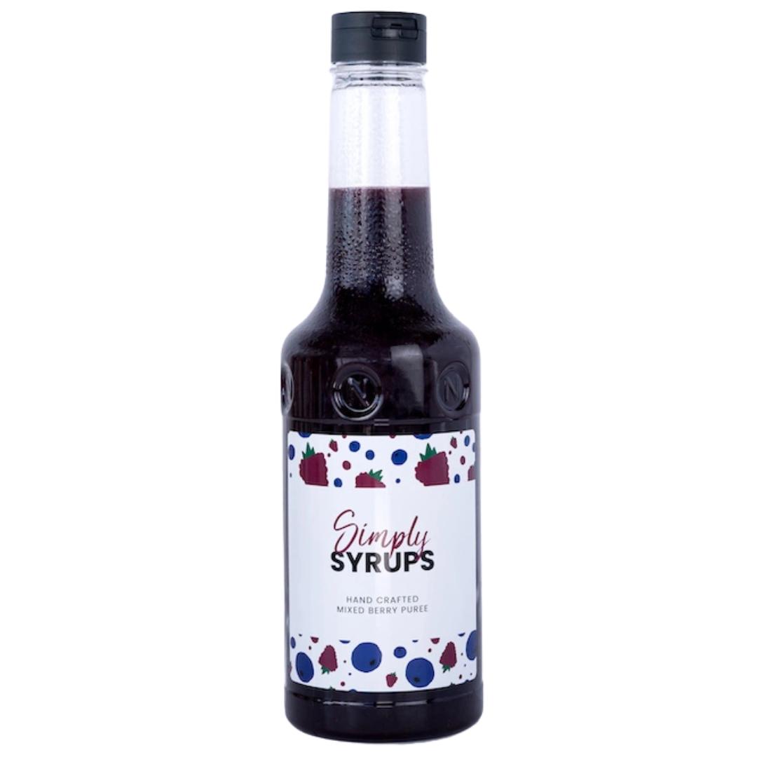 Simply Syrups Mixed Berries Fruit Puree | Mothercity Liquor
