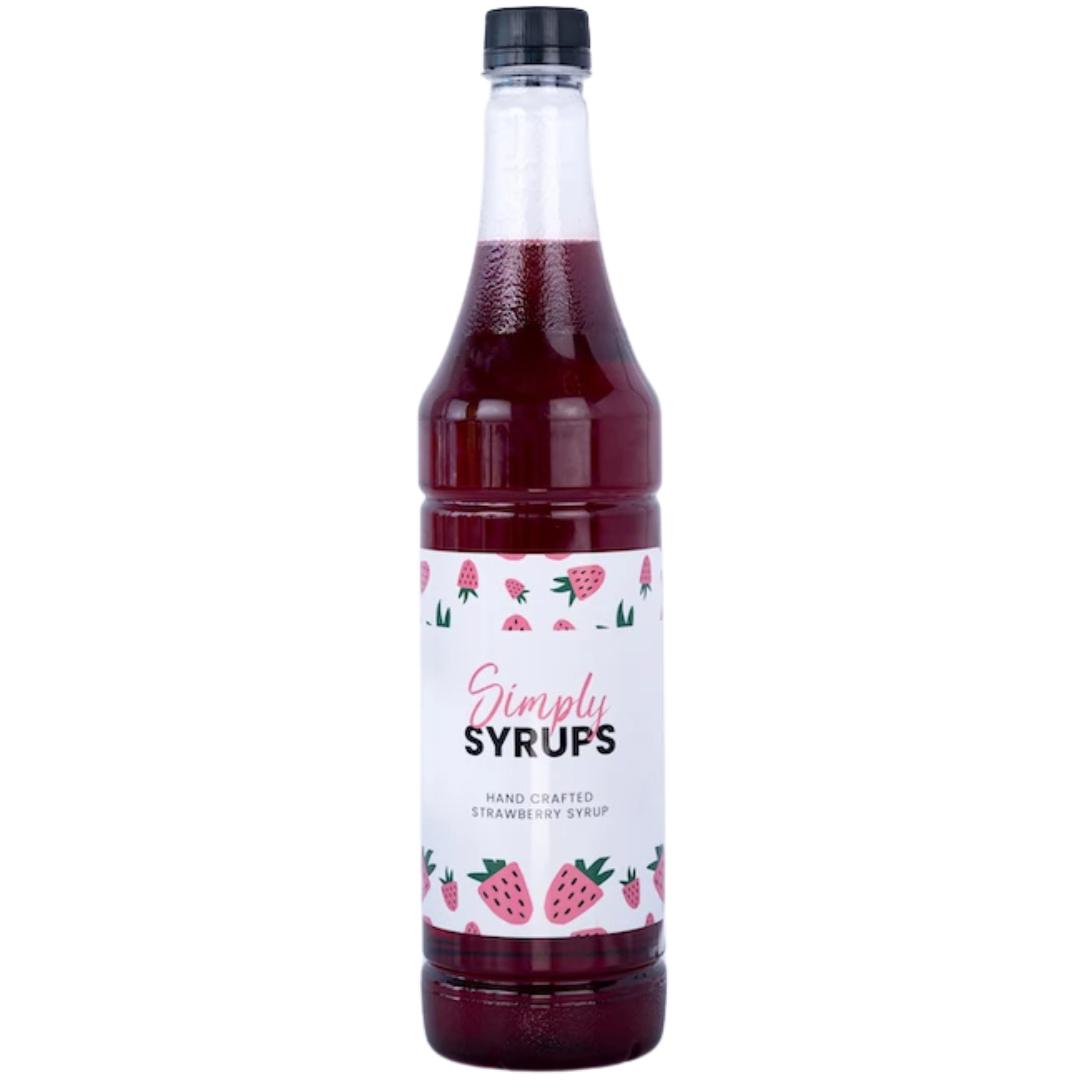 Simply Syrups Strawberry Syrup | Mothercity Liquor
