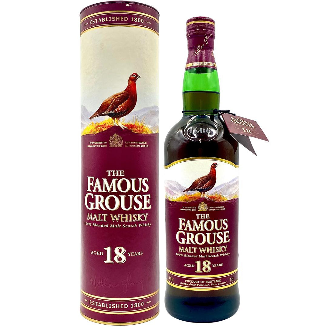 The Famous Grouse 18 Year Old – Blended Malt Scotch Whisky | Mothercity ...