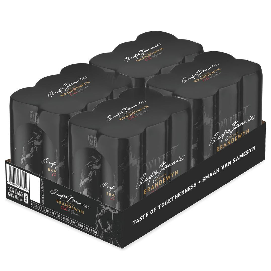 Wildebeest Oom Jannie Brandewyn Cola & Soda | Mothercity Liquor