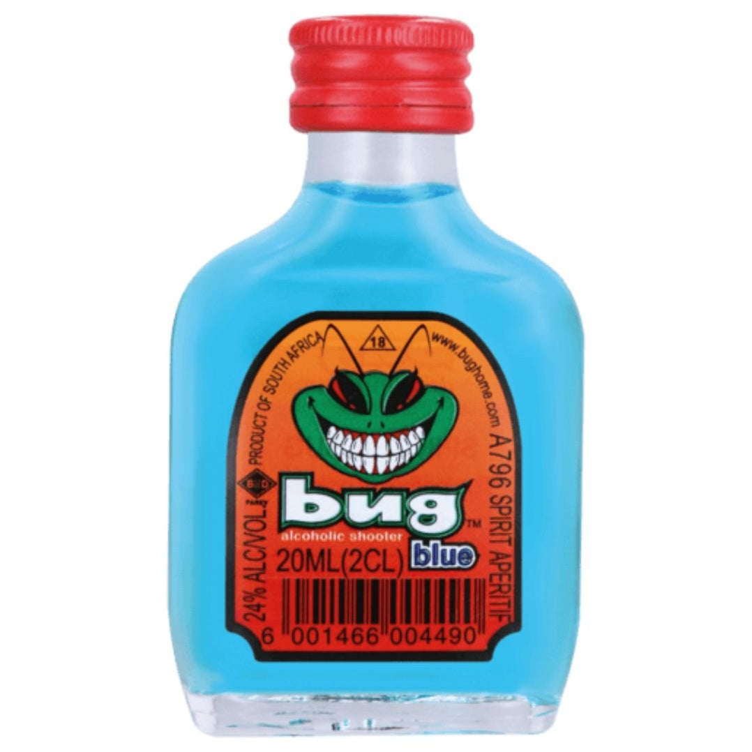 Bug Blue Shooter I Mothercity Liquor