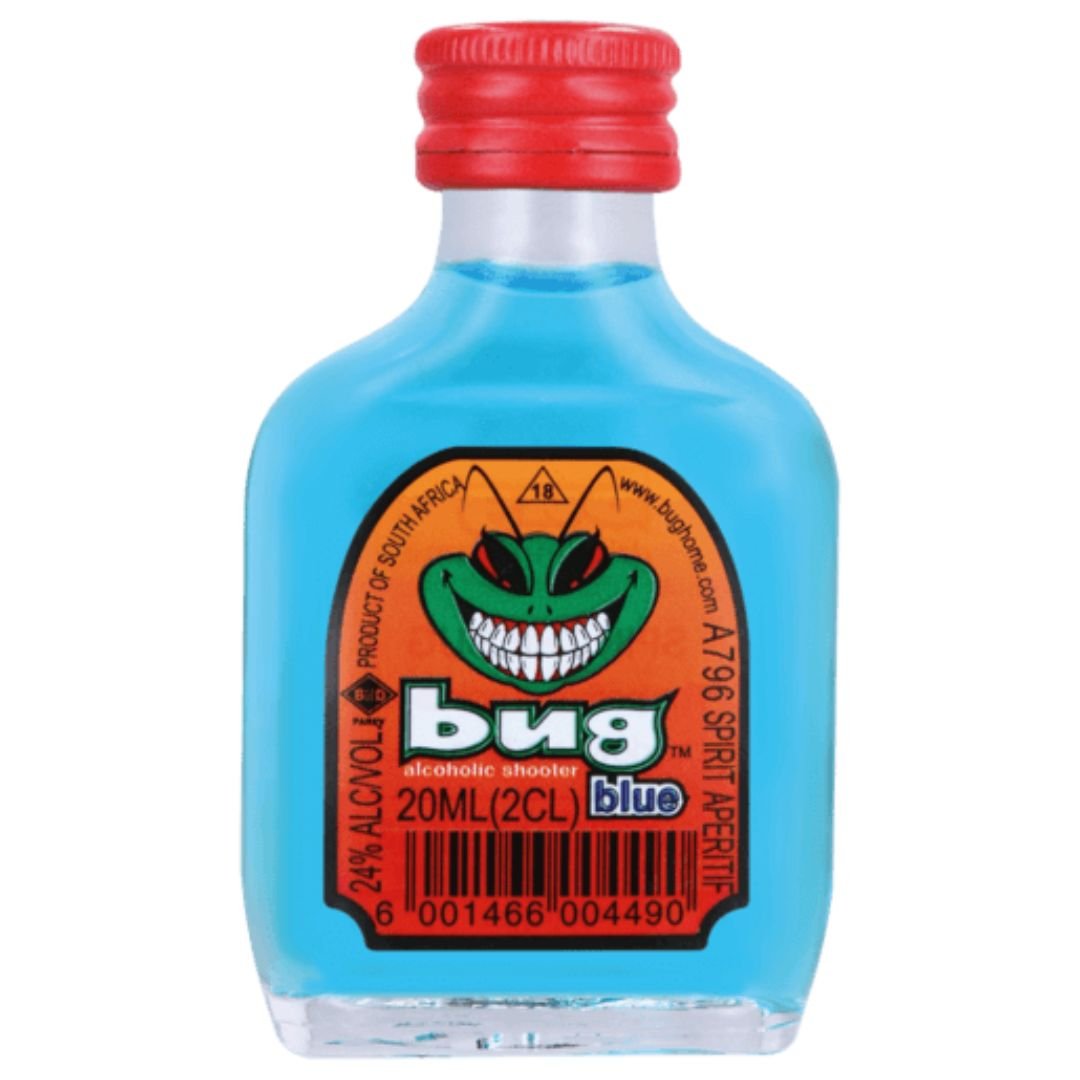 Bug Blue Shooter I Mothercity Liquor