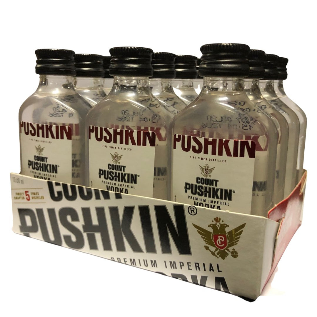 Pushkin Vodka 50ml Mini | Mothercity Liquor