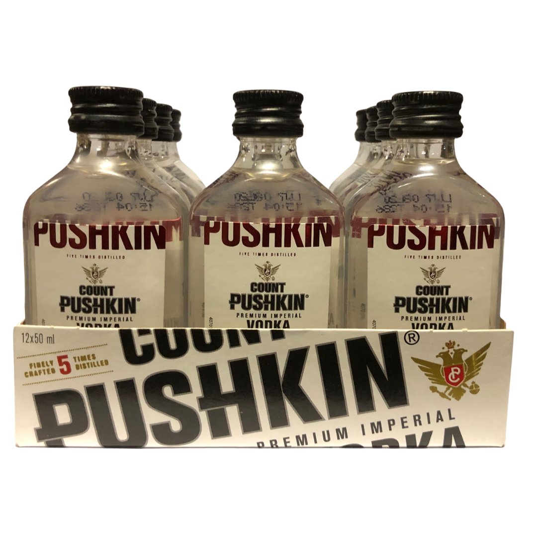 Pushkin Vodka 50ml Mini | Mothercity Liquor