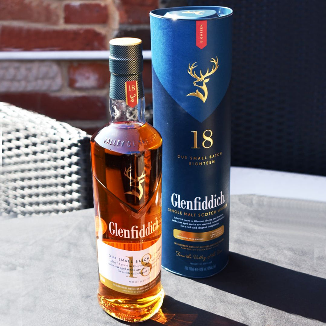 Glenfiddich 18 Year Old Single Malt Scotch Whisky I Mothercity Liquor